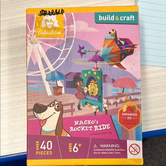 Goldie | Toys | Goldie Nachos Rocket Ride Construction Toy | Poshmark